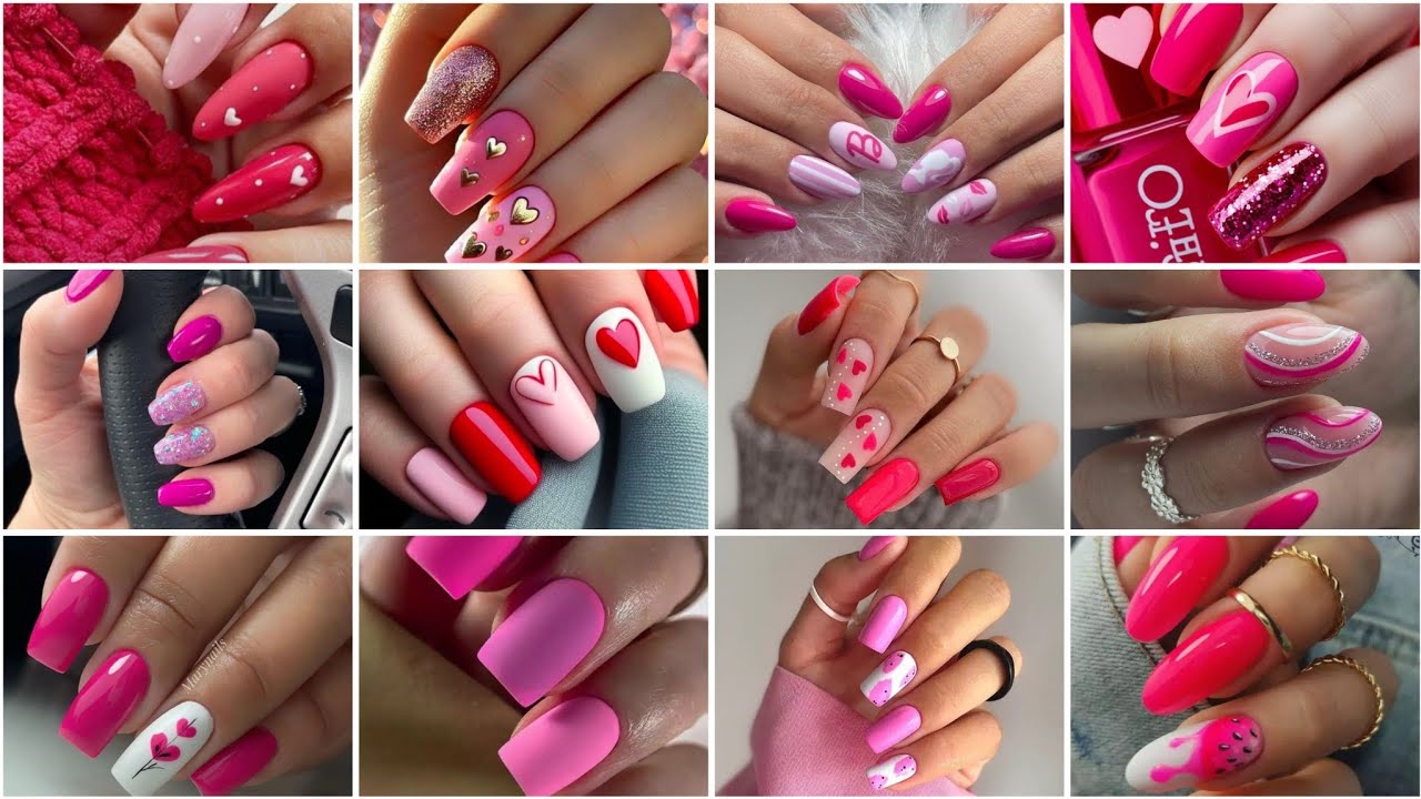 50+ Beautiful Pink Nail Art Designs Ideas  💅 Pink Colour Nail Design ideas \\ Trendy Nails