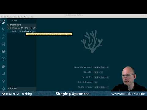 0006 | Setting Up a Scholarly Writing Environment With Markdown, VSCodium and pandoc