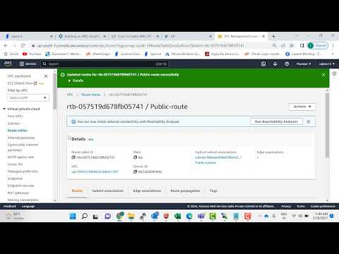 How to create vpc in AWS and attach with ec2 instance