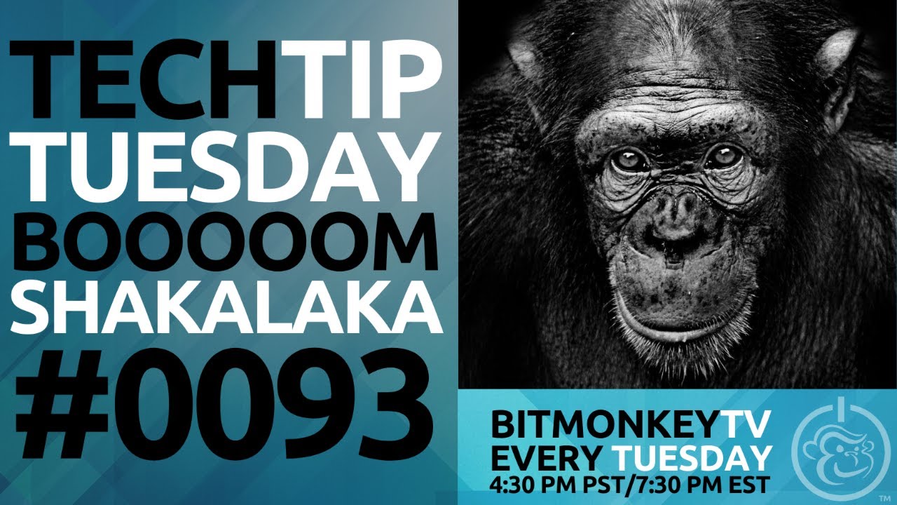 BitmonkeyTV | Tech Tip Tuesday | #0093