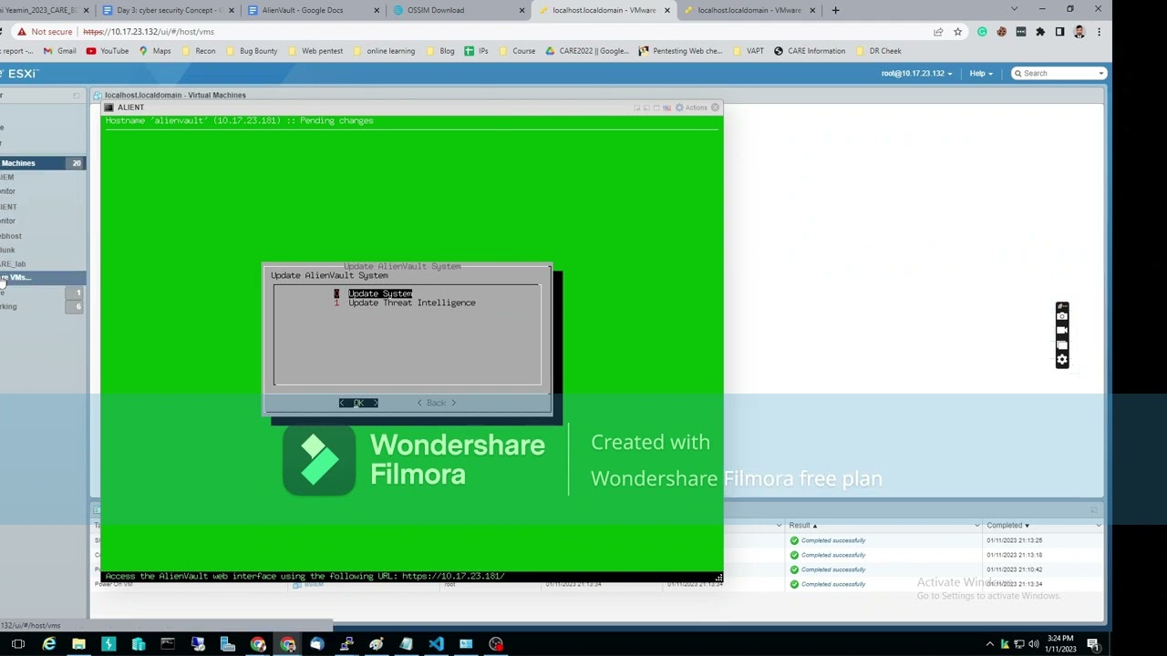 AlienVault Installation and Configuration
