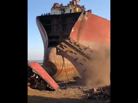 Risky ☠️☠️Ship Cutting Compilation❗❗