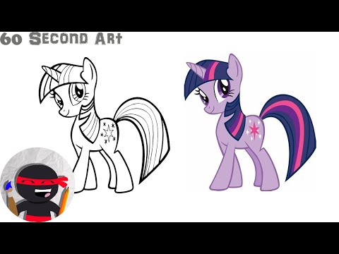 Twilight Sparkle Drawing Step by Step – I'm Youtuber – Follow my videos ...