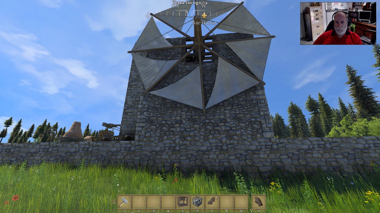 Medieval Engineers - Mechanical power with a windmill