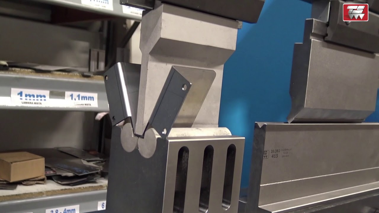 Stage bending with rotary die