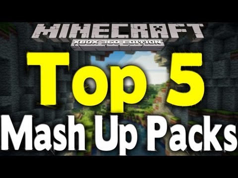 Minecraft Xbox 360 - TOP 5 MASH UP PACKS (That I Want To See)