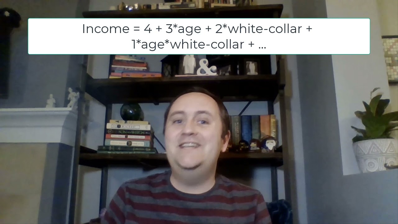 How to Interpret a Regression with an Interaction Term