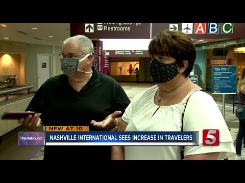 Air travel starting to rebound as passenger numbers rise at BNA