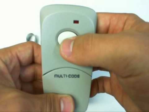 Multi-Code 3089 Programming Instructions