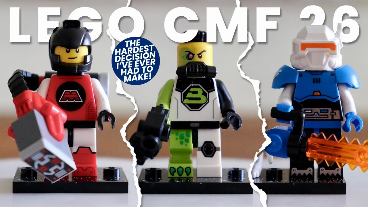 I’m ranking all LEGO Space CMF 26 from WORST to BEST!