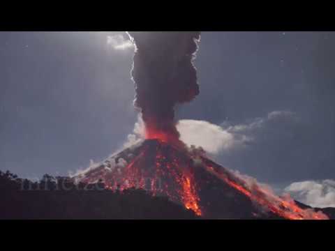 Stunning volcanic eruptions filmed in real time – Why Evolution Is True