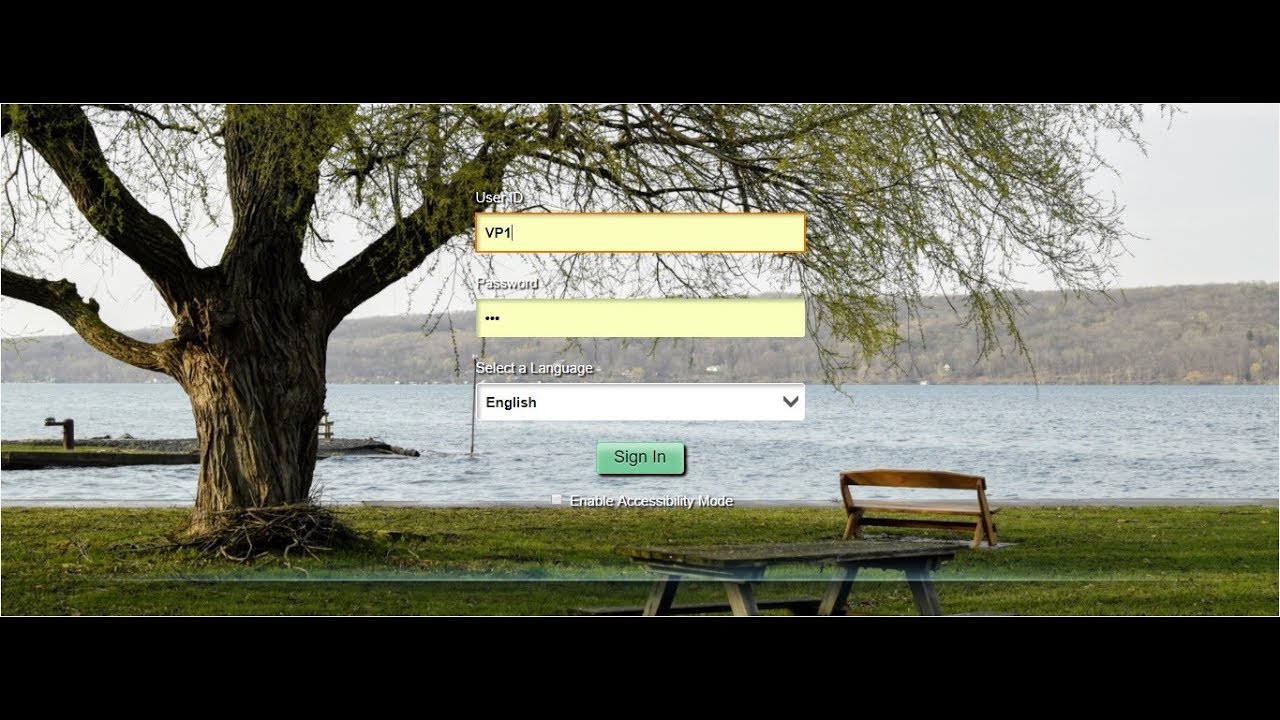 PeopleSoft Branding - Login Page