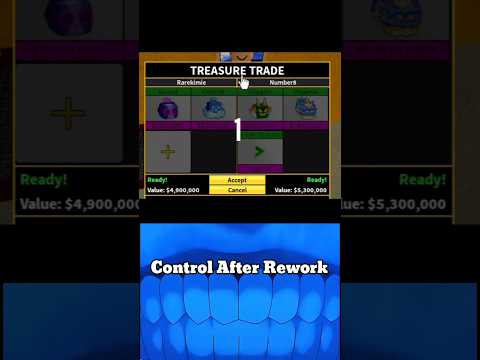 Control Value After Rework #roblox #bloxfruits