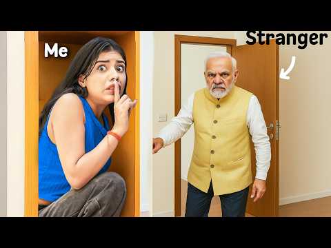 I hid in a Stranger’s HOUSE secretly for 24 hours!!