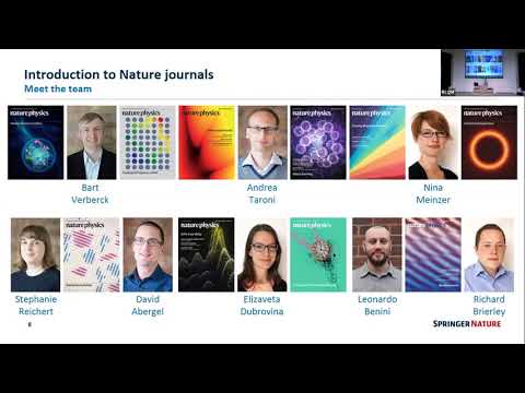David Abergel (Nature Physics) - “Inside Nature Physics”