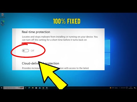 Fix Can't turn On Real-time Protection Windows Defender on windows 10/11 | real time won't turn on ✅