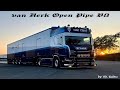 FKM Garage van Herk Open Pipe V8 v1.0 - ETS 2