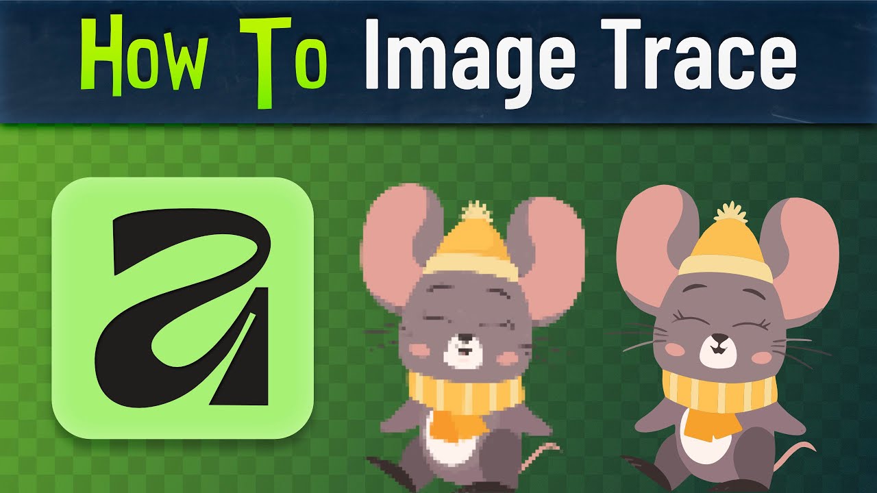 How to Trace an Image to Vector in the New Affinity App [solved]