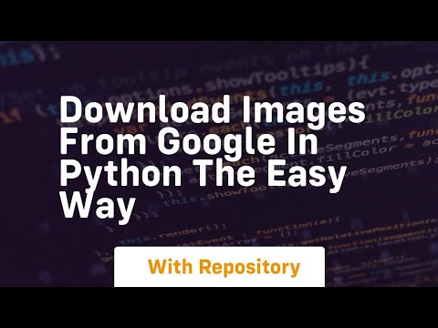 Download images from google in python the easy way