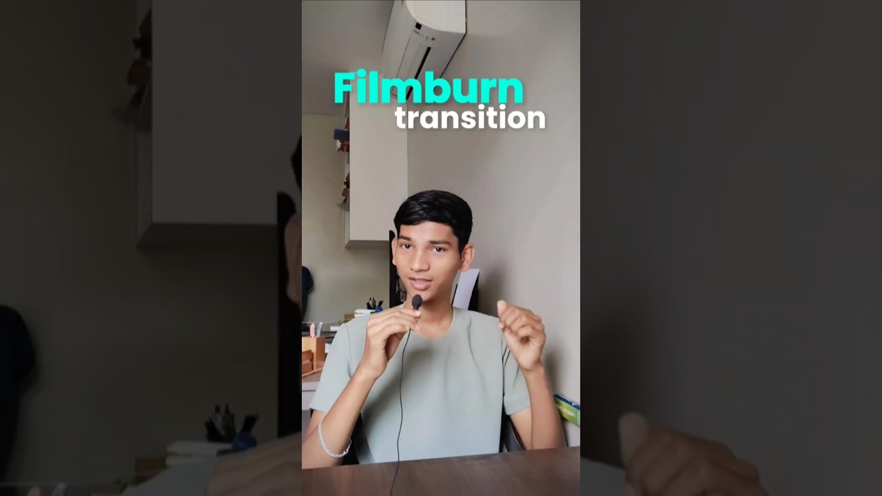 Film Burn Effect That Every Editor Should Try! #editing #transition #capcuttutorial