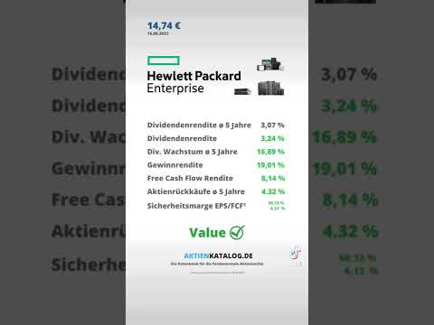 Hewlett Packard Enterprise Aktie
