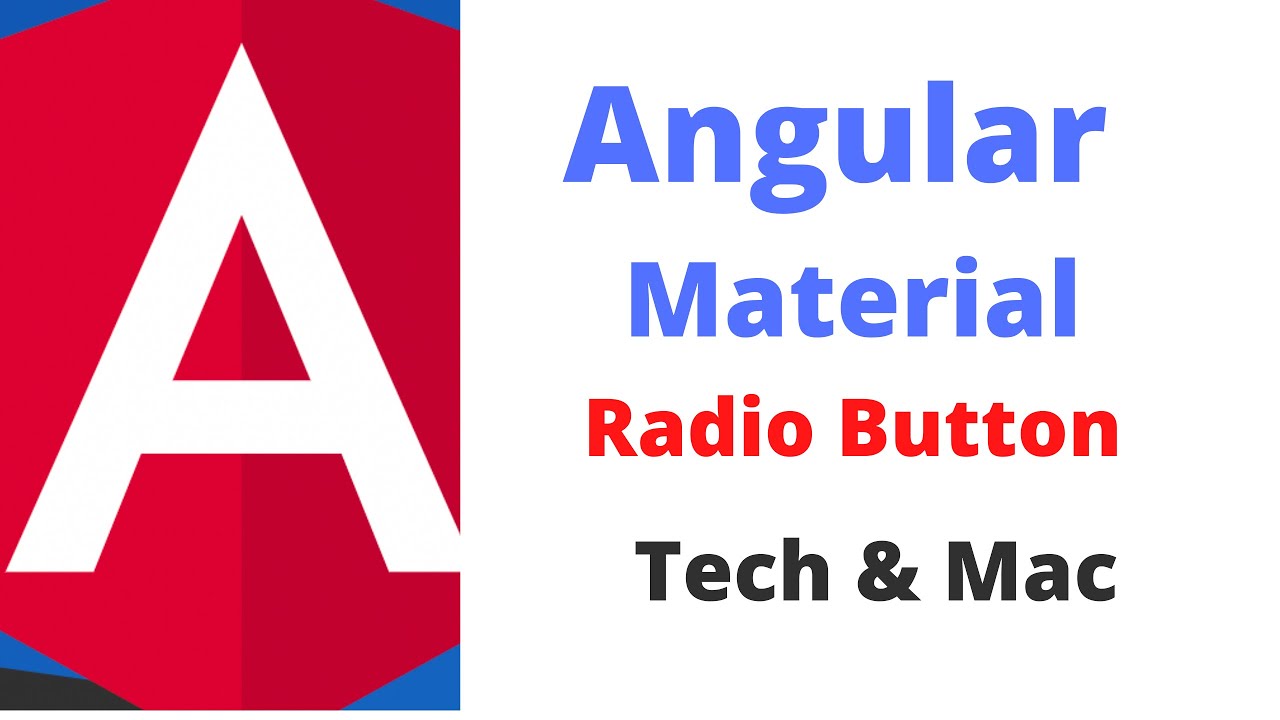 Learn Angular Material | Part #4| Radio Button | Angular Material for Beginner