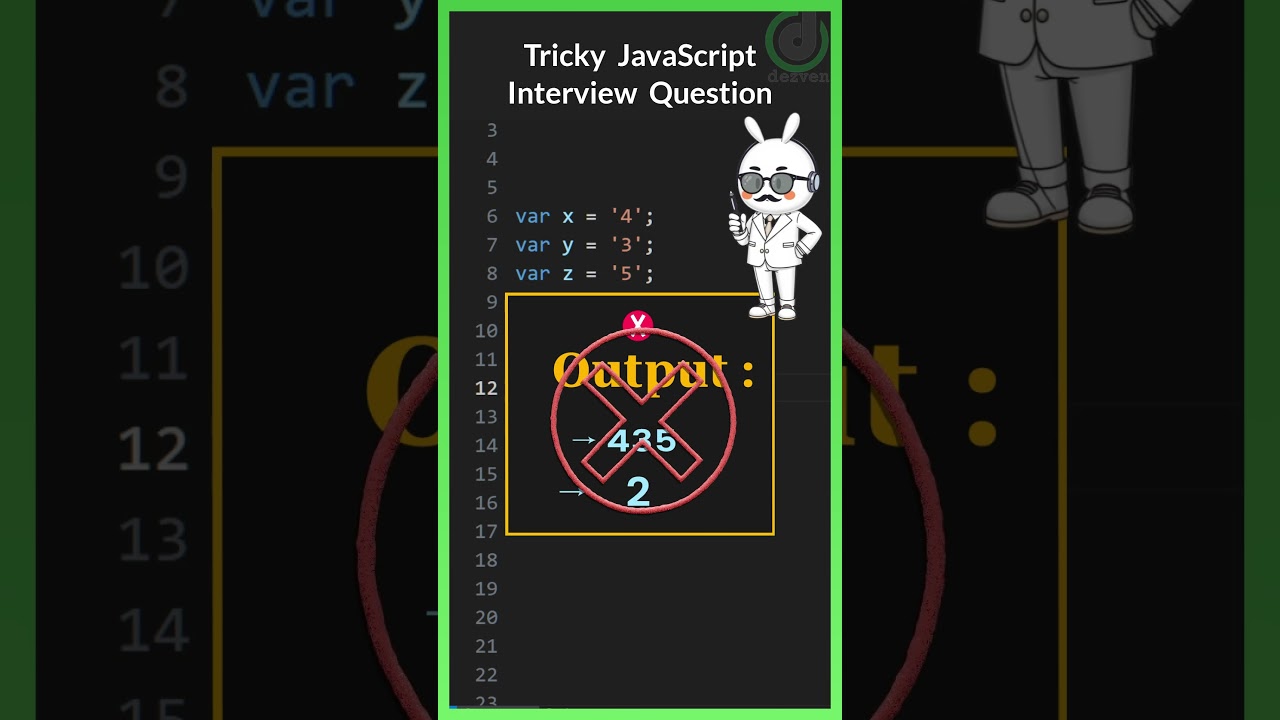 09 Tricky JavaScript Interview Question & Answer – Can You Solve It? #javascriptinterview