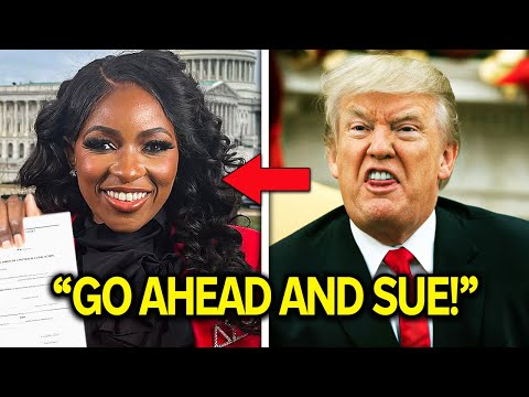 Jasmine Crockett SLAPS Trump with $100M Lawsuit Over SHOCKING Posts About Her!