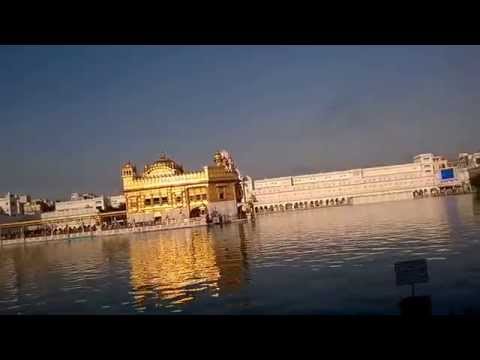 The Golden Temple Amritsar India .