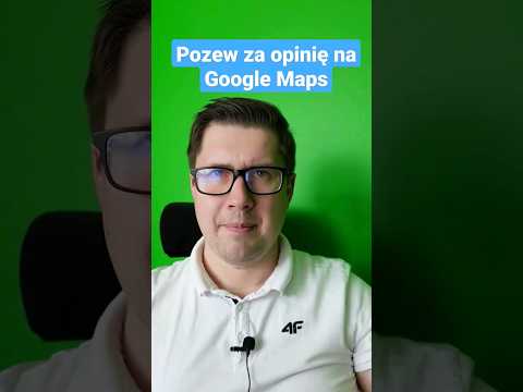 Pozew za opinię na Google Maps. Komentarz prawnika #shorts
