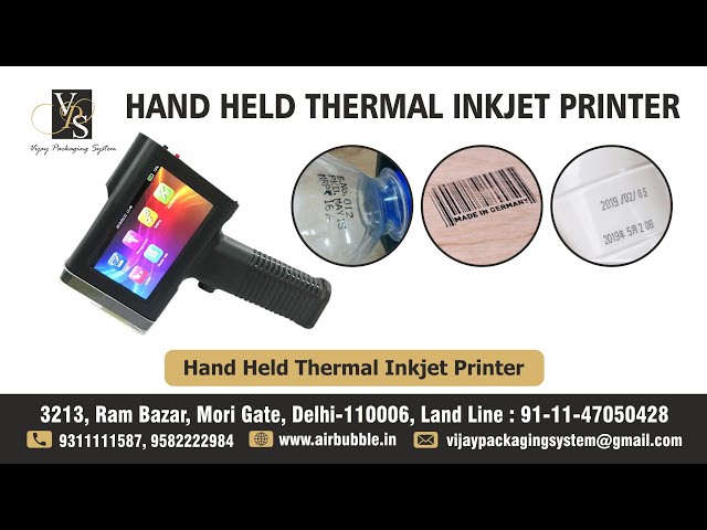 Batch Coding, Marking & Printing Machines - Handheld Inkjet Batch ...