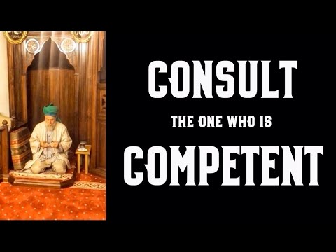 Consult the one who is competent [ENGLISH VERSION]