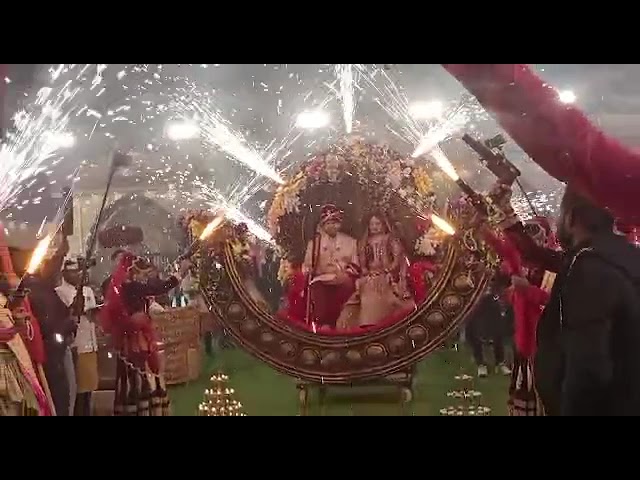 Fibre Wedding Palki - Duck jaimala theme and palki Manufacturer from Loni