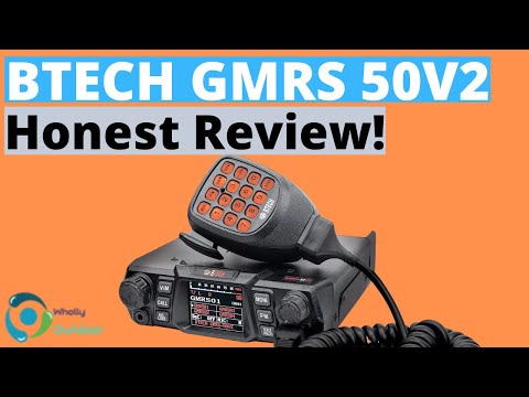 Best Value Mobile GMRS Radio! BTECH GMRS 50V2 Honest Review!