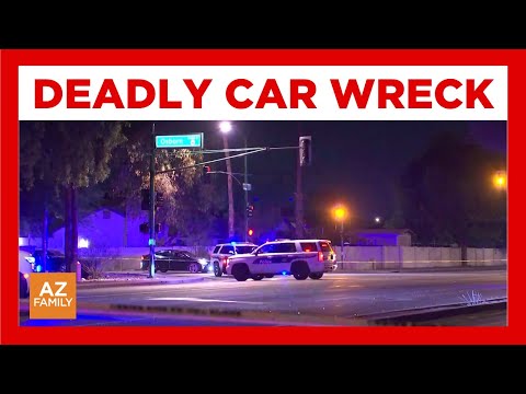 At least 1 dead after crash in west Phoenix