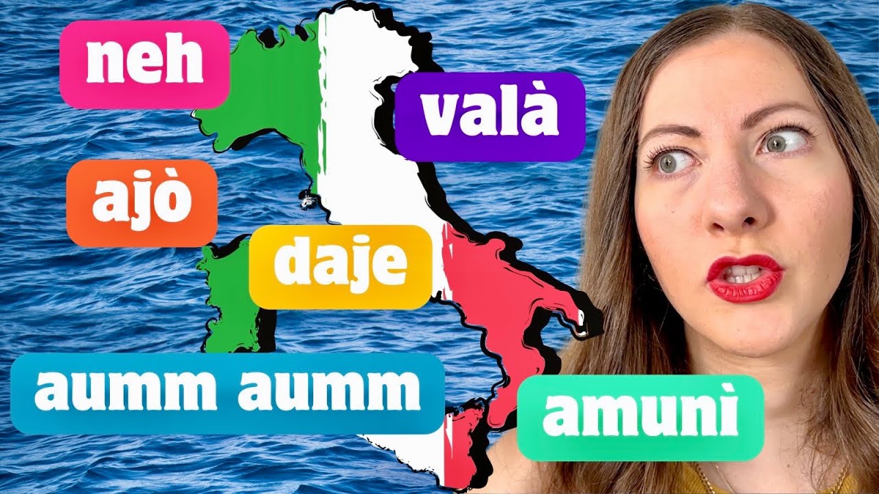 Impara le Espressioni Regionali italiane Usate (quasi) in TUTTA Italia ...