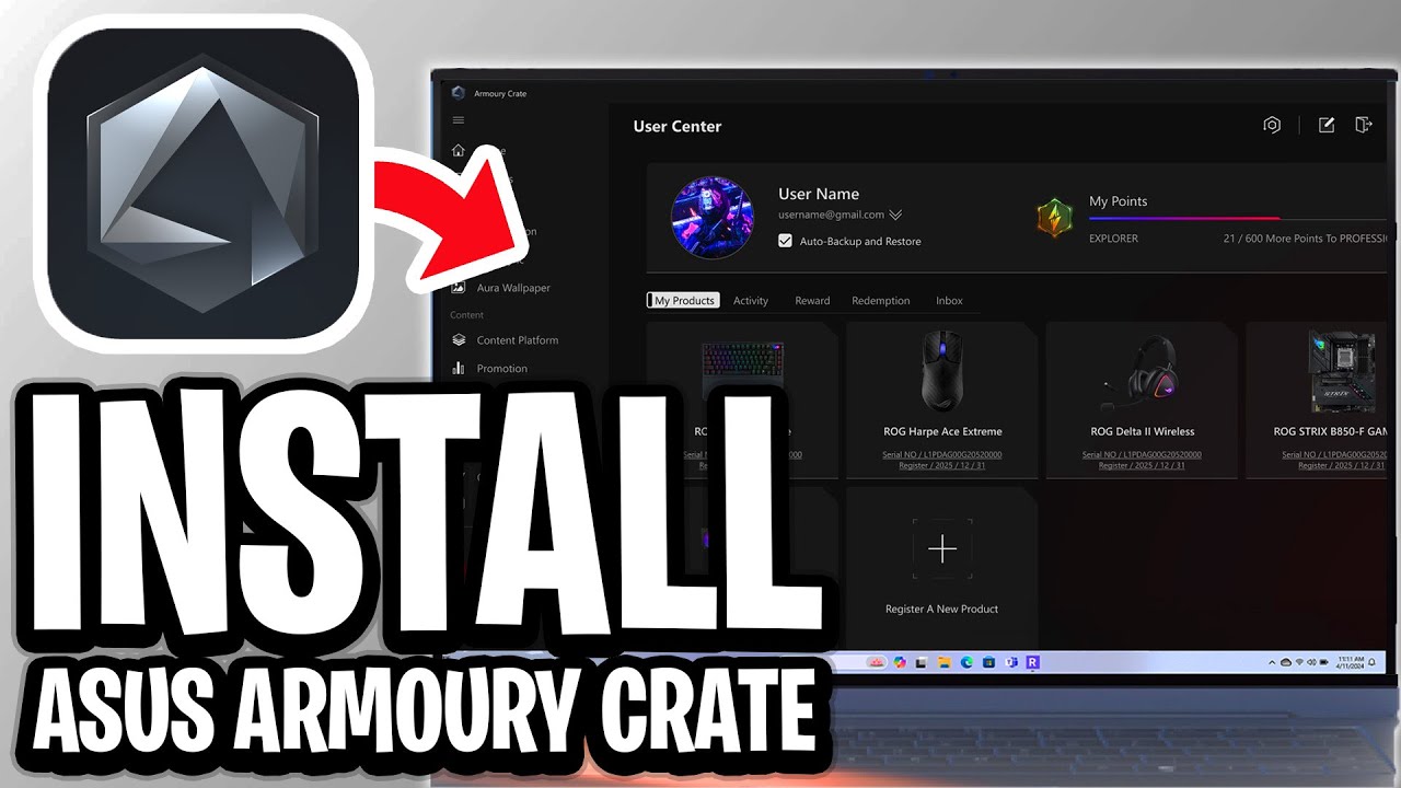 How To Download & Install Asus Armoury Crate - Step By Step