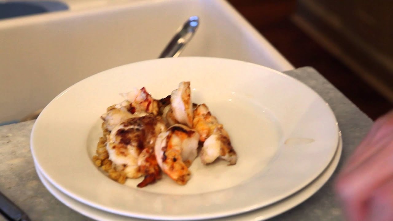 How to plate Seafood