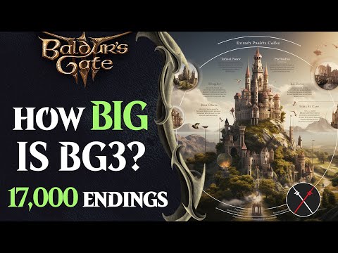 Baldurs Gate 3 Is the Biggest RPG EVER!