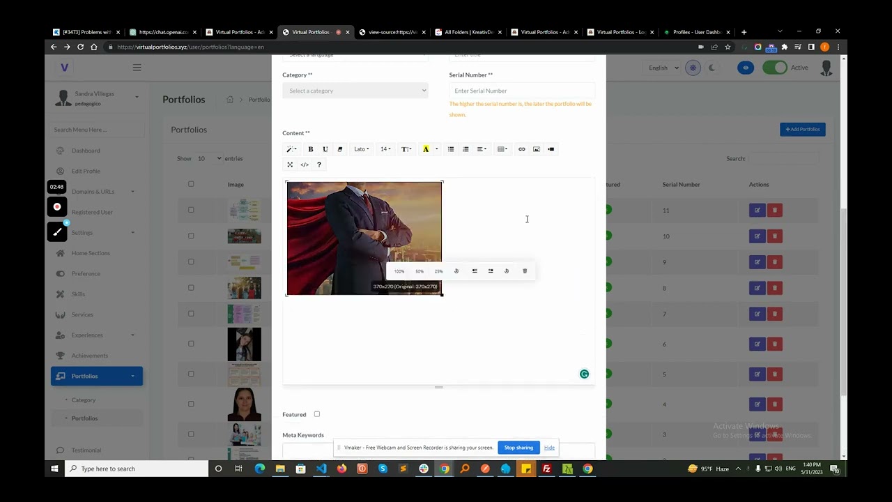 Summernote Image uploading issue