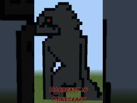 I built Horbeast from Doodle World in Minecraft