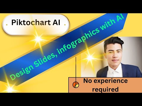 How to create infographics with AI| piktochart AI#design