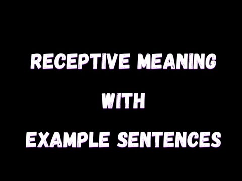 Receptive meaning with example sentences/Hindi/competitive exam vocabulary