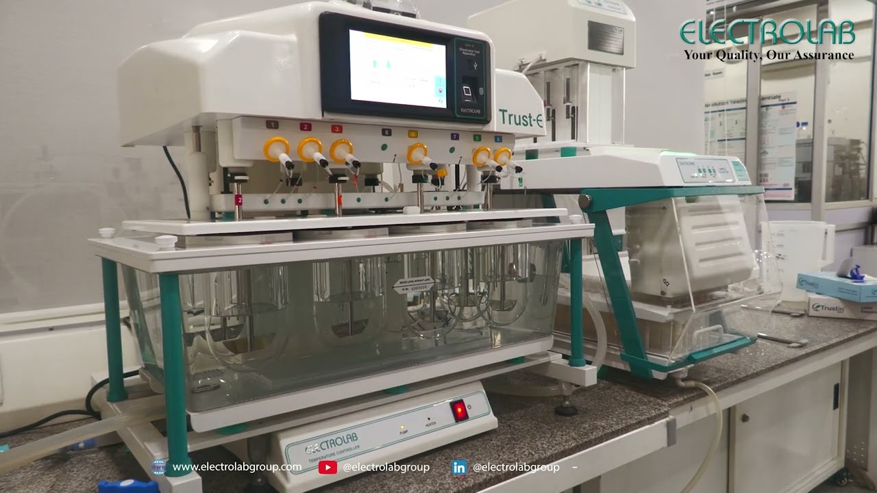 Introducing the All-New Electrolabs Functional Video Dissolution Tester Machine - TrustE Gen-2!