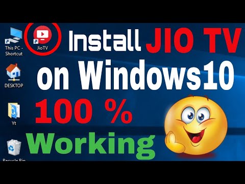 Install Jio TV in Windows10 | Watch Live TV on Windows10 | Tech Khizar |