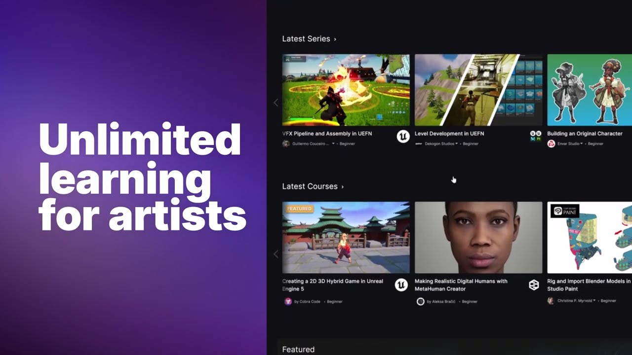 ArtStation Learning | Access hundreds of in-depth courses for free