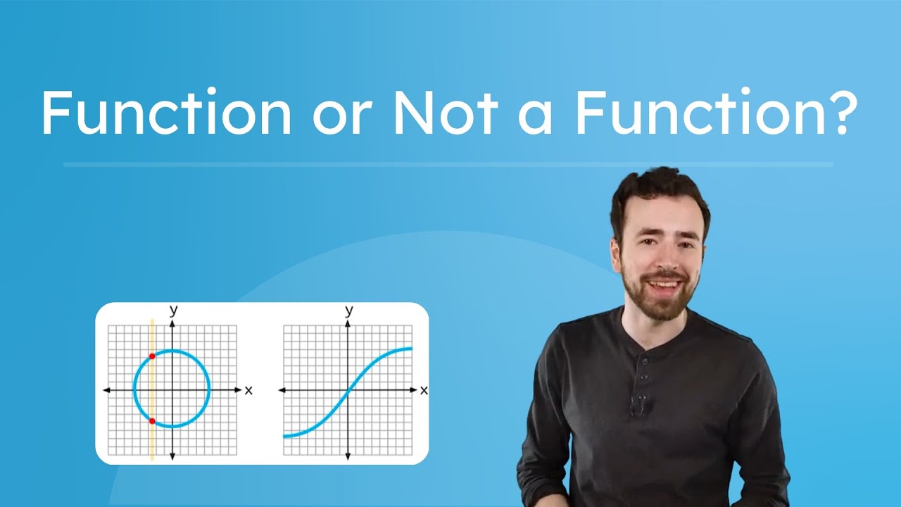 Function or Not a Function? – Identify Functions from Different Representations