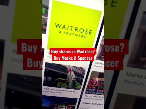 Buy shares in John Lewis, Waitrose. #shorts