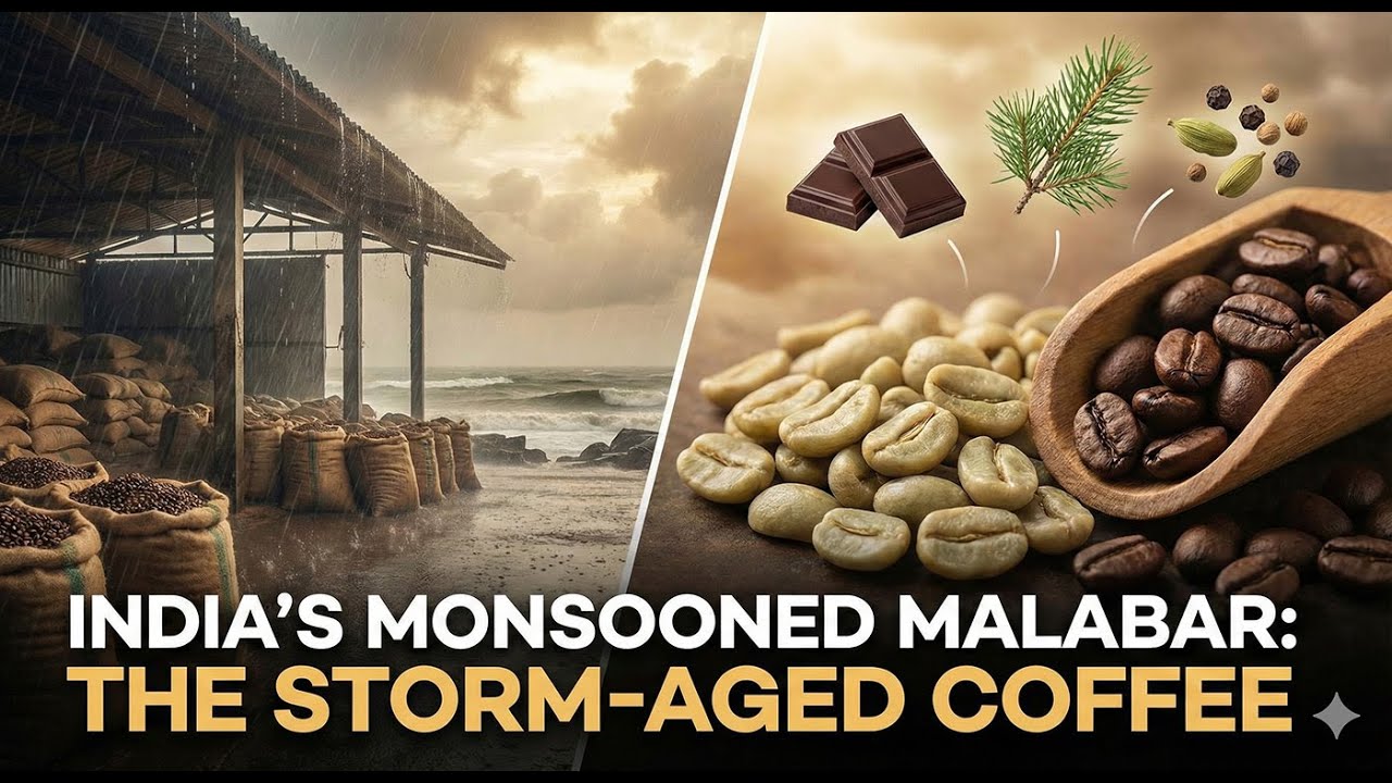 Monsooned Malabar Coffee: India’s Aged Bean with a Stormy Past