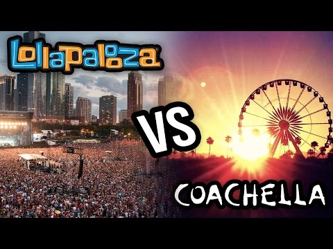 Coachella VS Lollapalooza BEST Music Festival 2014
